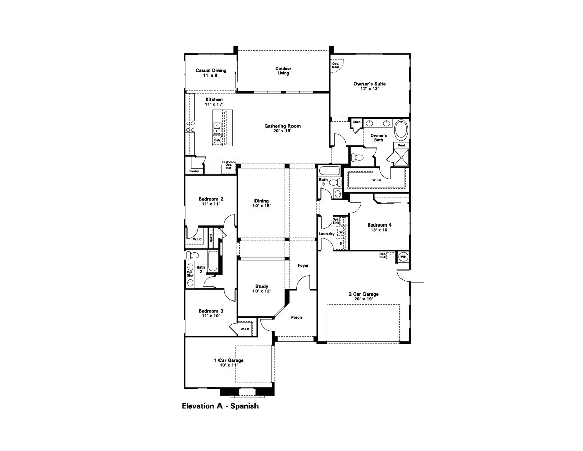 Adelaide Floor Plan Gallery - Taylor Morrison