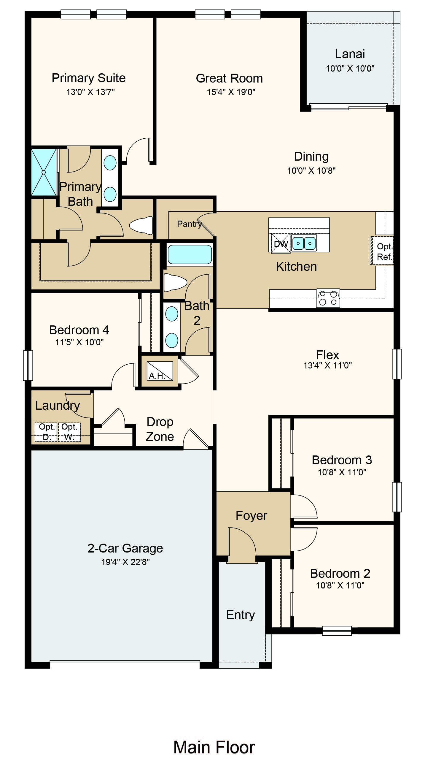 Firethorn Sycamore Floor Plan