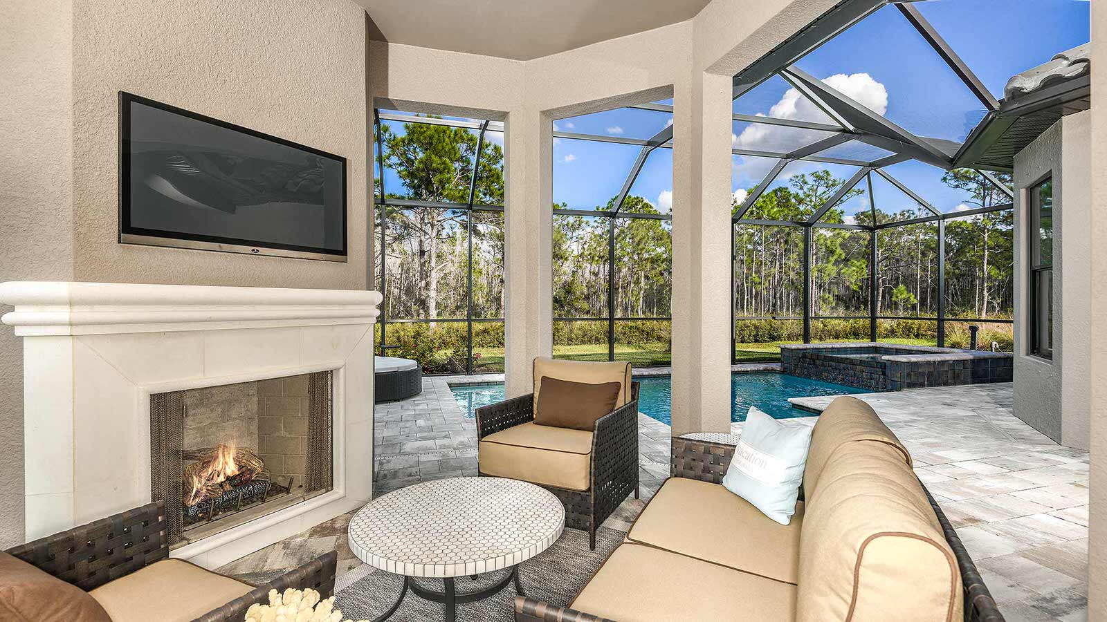 Lazio 3 car 3 bedroom homes for sale in Sarasota at Esplanade at Skye Ranch