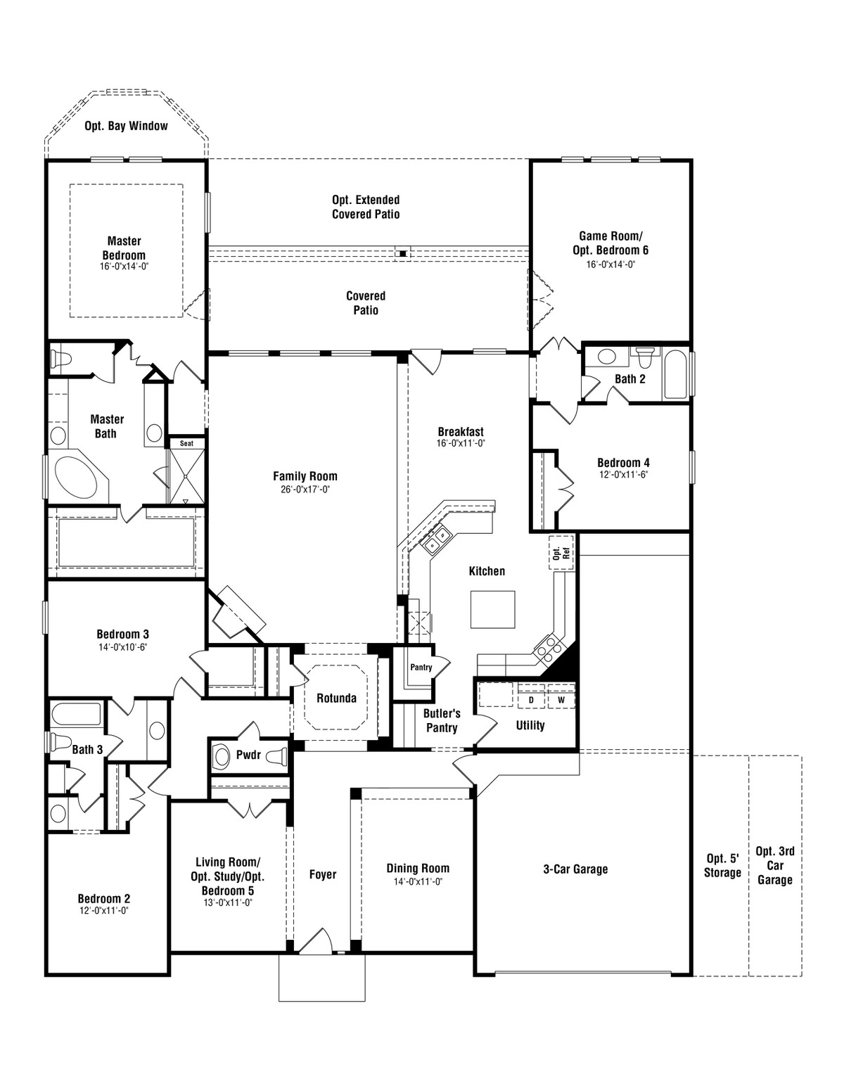 Landry Plan Floor Plan Gallery - Taylor Morrison