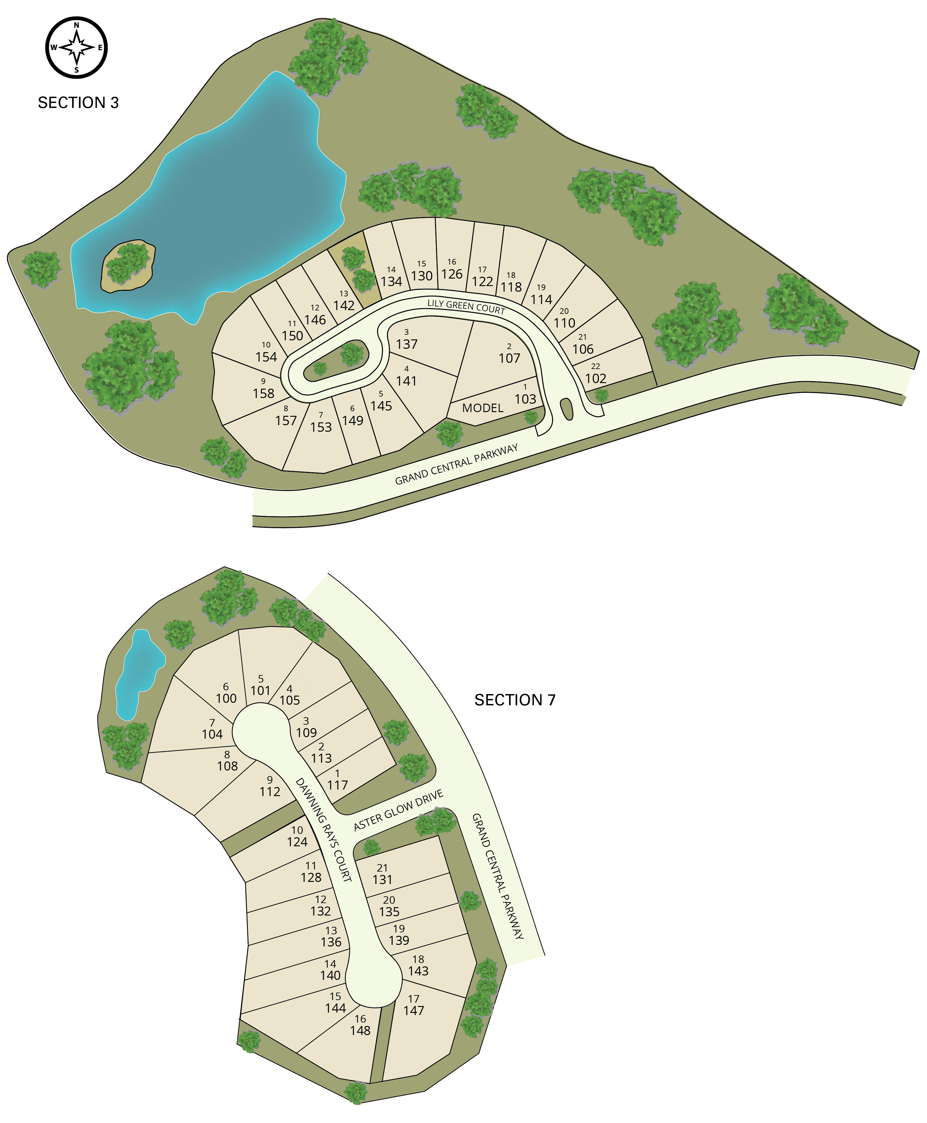 SOLD OUT: Grand Central Park 55s - Darling in Conroe, TX - Taylor Morrison