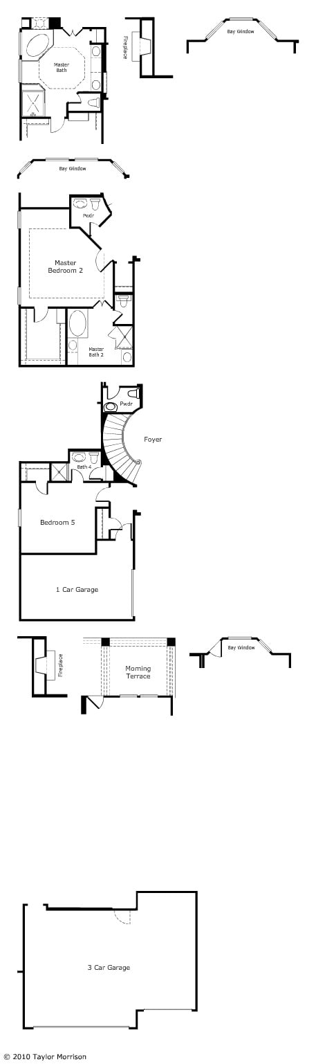 Marseille Floor Plan Gallery - Taylor Morrison